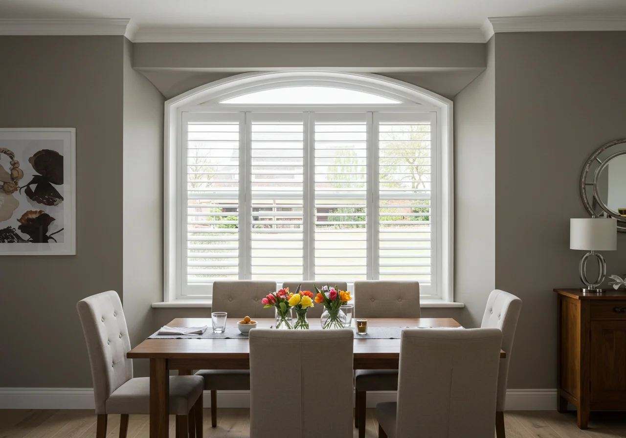 Specialty Shaped Shutters | Custom Fit By Floridian Shutters